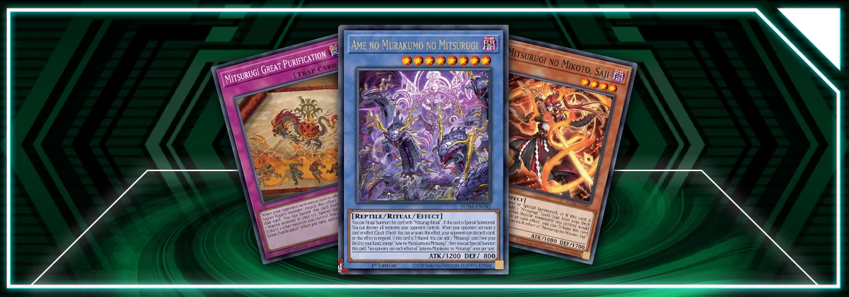 TCG: SUDA - World Premiere "Mitsurugi" Reveals! | Yu-Gi-Oh! Meta