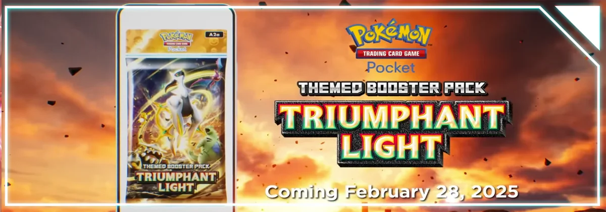 Themed Booster Pack: Triumphant Light Announced! | Pokémon Meta
