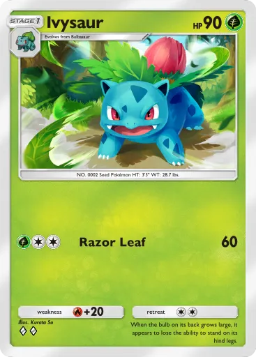 Ivysaur | How to obtain, Abilities & Decks | Pokémon Meta