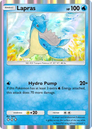 Lapras | How to obtain, Abilities & Decks | Pokémon Meta