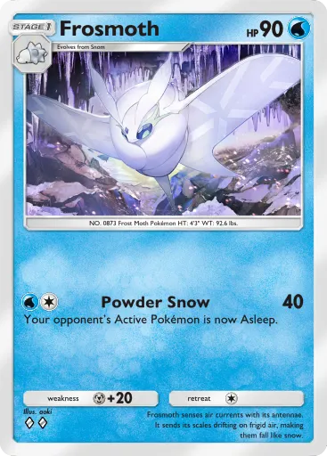 Frosmoth | How to obtain, Abilities & Decks | Pokémon Meta