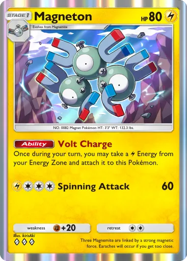 Magneton | How to obtain, Abilities & Decks | Pokémon Meta