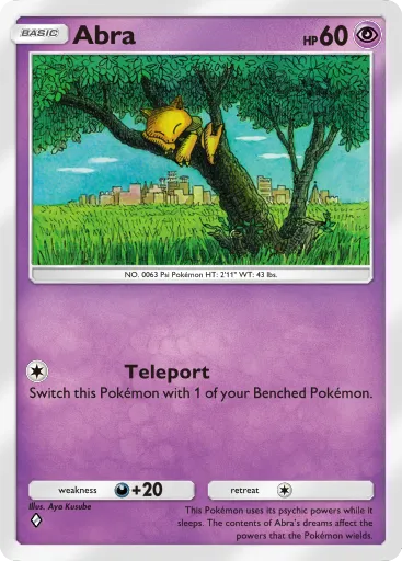 Abra | How to obtain, Abilities & Decks | Pokémon Meta