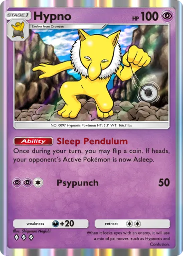 Hypno | How to obtain, Abilities & Decks | Pokémon Meta