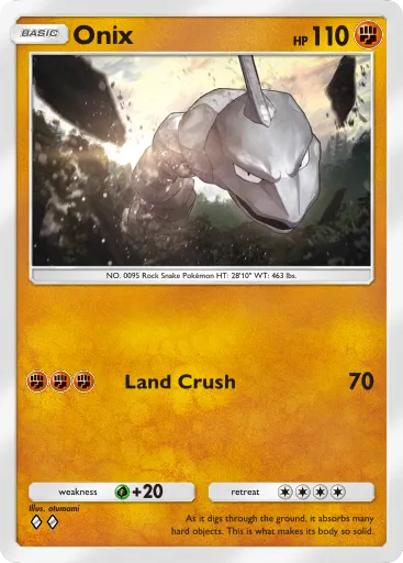 Onix | How to obtain, Abilities & Decks | Pokémon Meta