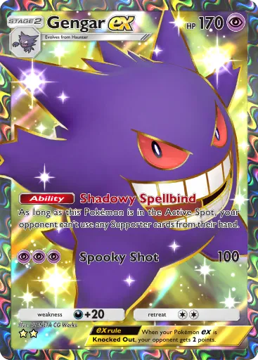 Gengar ex | How to obtain, Abilities & Decks | Pokémon Meta