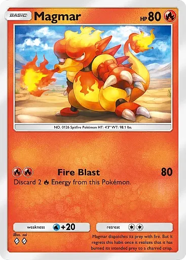Magmar | How to obtain, Abilities & Decks | Pokémon Meta