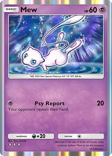 Mew | How to obtain, Abilities & Decks | Pokémon Meta