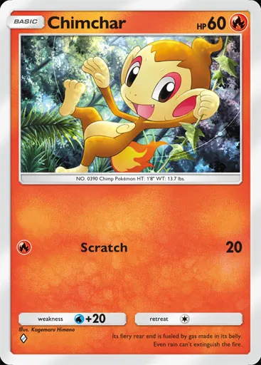 Chimchar | How to obtain, Abilities & Decks | Pokémon Meta