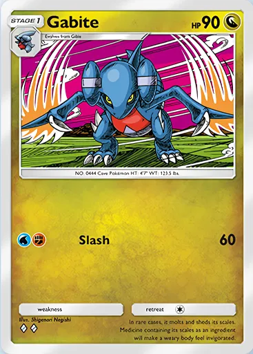 Gabite | How to obtain, Abilities & Decks | Pokémon Meta