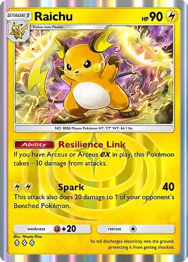 Raichu | How to obtain, Abilities & Decks | Pokémon Meta