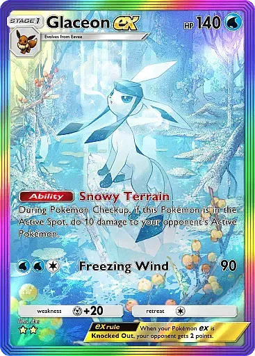 Glaceon ex | How to obtain, Abilities & Decks | Pokémon Meta