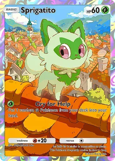Sprigatito | How to obtain, Abilities & Decks | Pokémon Meta