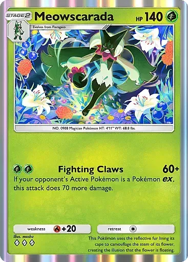 Meowscarada | How to obtain, Abilities & Decks | Pokémon Meta