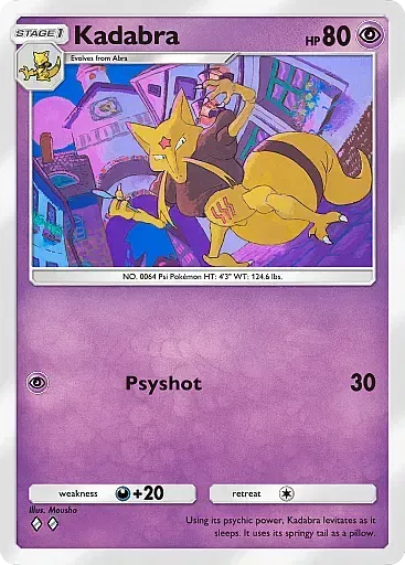 Kadabra | How to obtain, Abilities & Decks | Pokémon Meta