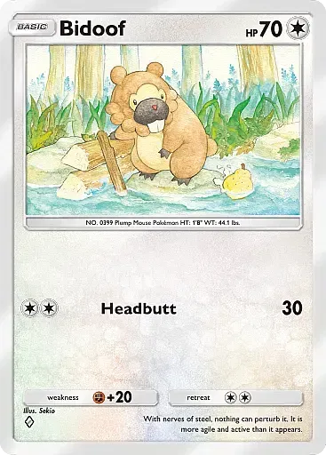 Bidoof | How to obtain, Abilities & Decks | Pokémon Meta