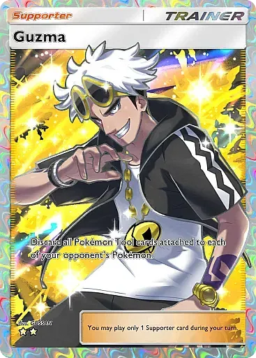 Guzma | How to obtain, Abilities & Decks | Pokémon Meta