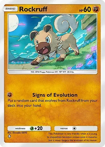 Rockruff | How to obtain, Abilities & Decks | Pokémon Meta