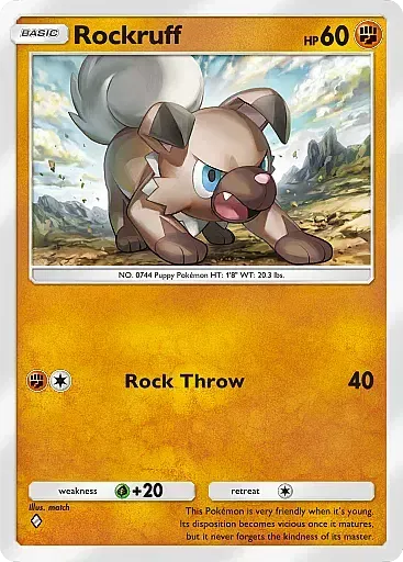 Rockruff | How to obtain, Abilities & Decks | Pokémon Meta
