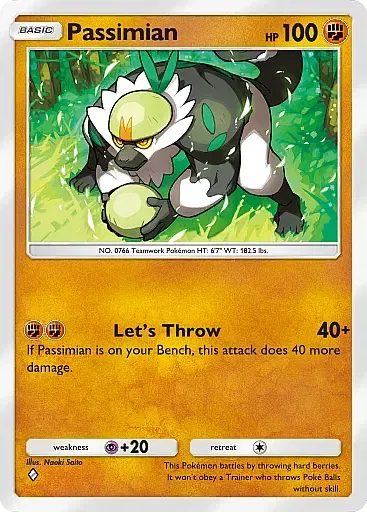 Passimian | How to obtain, Abilities & Decks | Pokémon Meta
