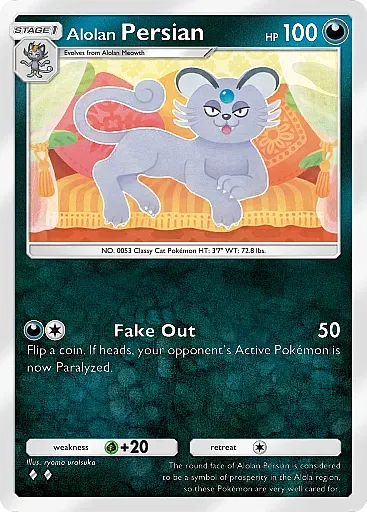 Alolan Persian | How to obtain, Abilities & Decks | Pokémon Meta