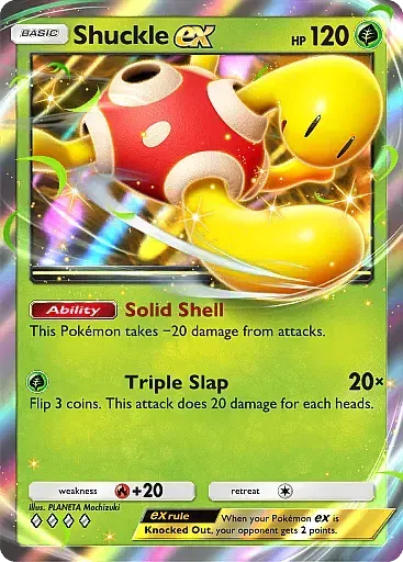 Shuckle ex | How to obtain, Abilities & Decks | Pokémon Meta