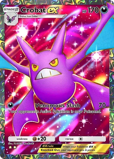Crobat ex | How to obtain, Abilities & Decks | Pokémon Meta