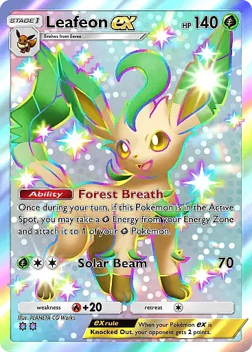 Leafeon ex | How to obtain, Abilities & Decks | Pokémon Meta