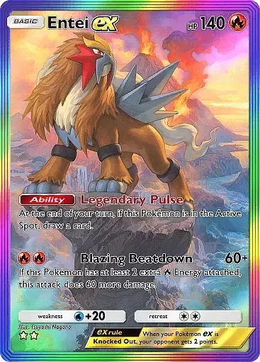 Entei ex | How to obtain, Abilities & Decks | Pokémon Meta