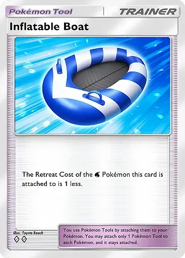 Inflatable Boat | How to obtain, Abilities & Decks | Pokémon Meta
