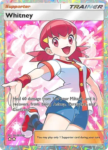 Whitney | How to obtain, Abilities & Decks | Pokémon Meta