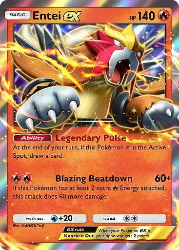 Entei ex | How to obtain, Abilities & Decks | Pokémon Meta