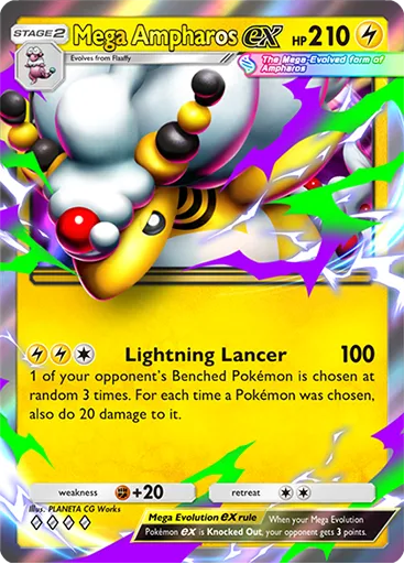Mega Ampharos ex | How to obtain, Abilities & Decks | Pokémon Meta
