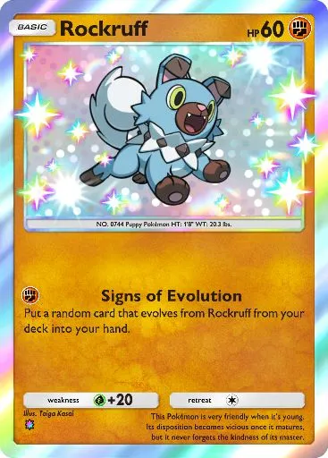 Rockruff | How to obtain, Abilities & Decks | Pokémon Meta