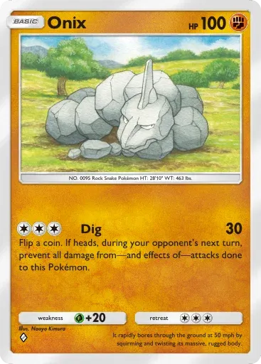 Onix | How to obtain, Abilities & Decks | Pokémon Meta